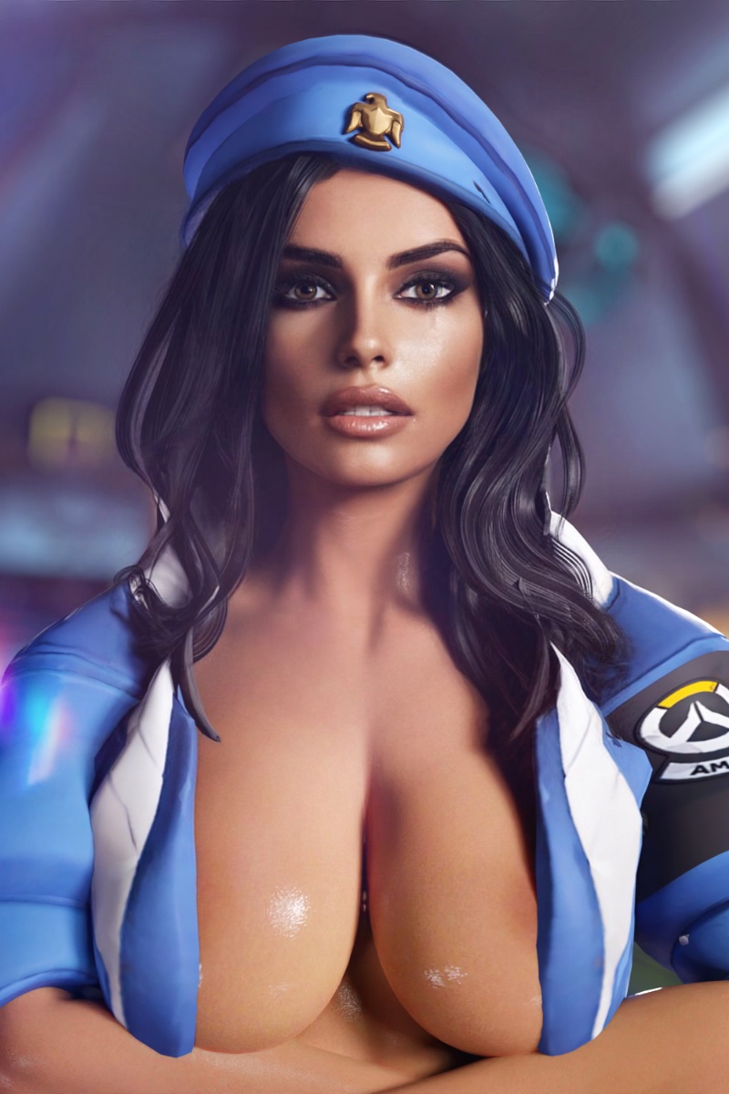 Rule 34 1girls 3d Alternate Version Available Ana Amari Athletic Big 6333