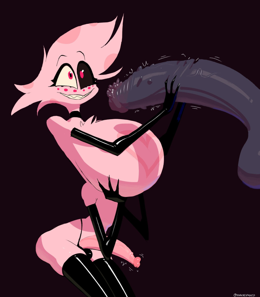 Rule 34 2boys Angel Dust Hazbin Hotel Chest Tuft Dracreloaded 2745