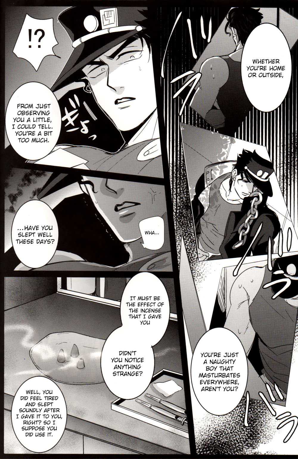 Rule 34 Dialogue Gay Imminent Sex Jojos Bizarre Adventure Jotaro 0904