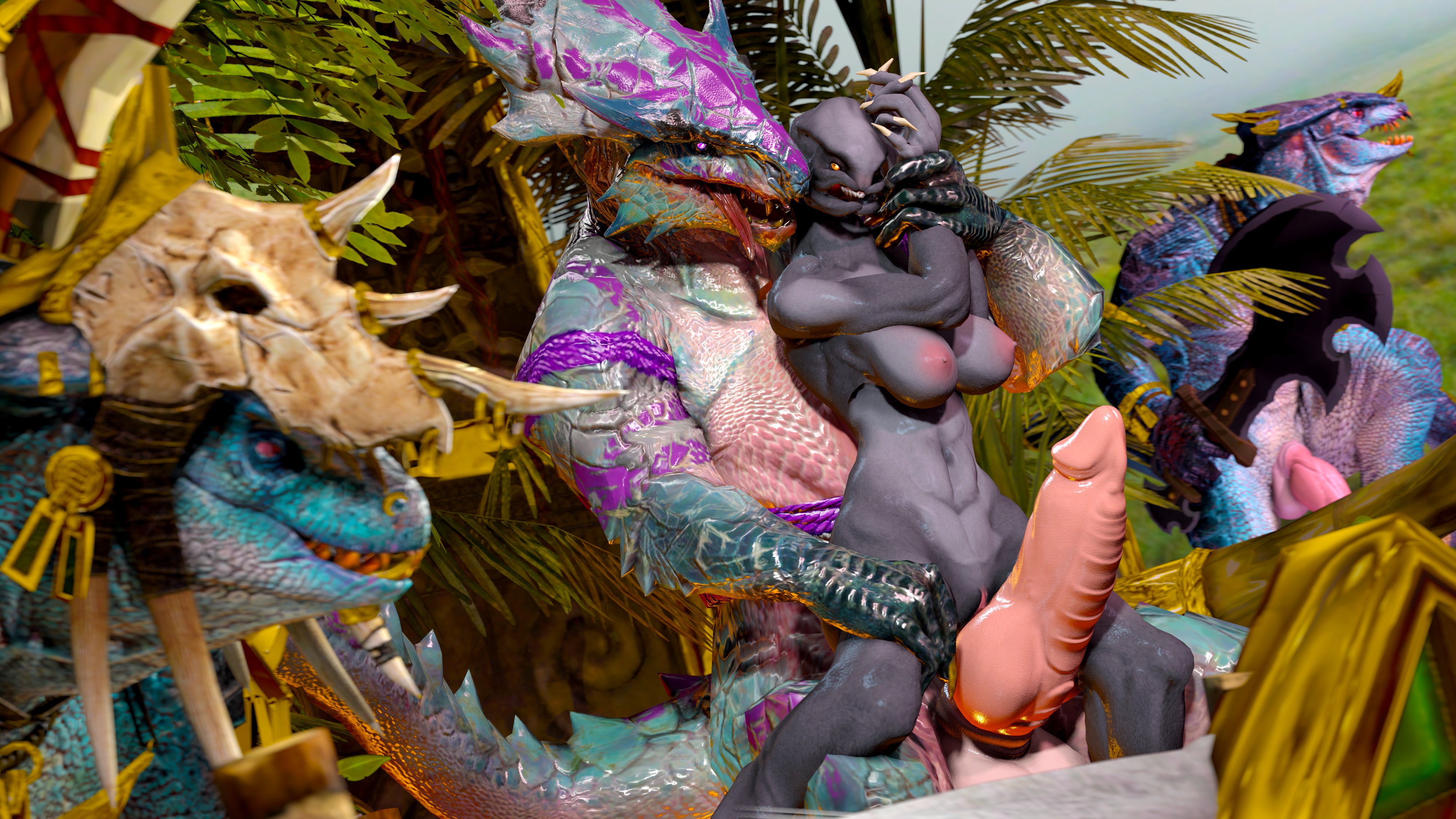 Rule 34 1girls 3boys 3d Alien Alien Girl Big Penis Character Request 9971
