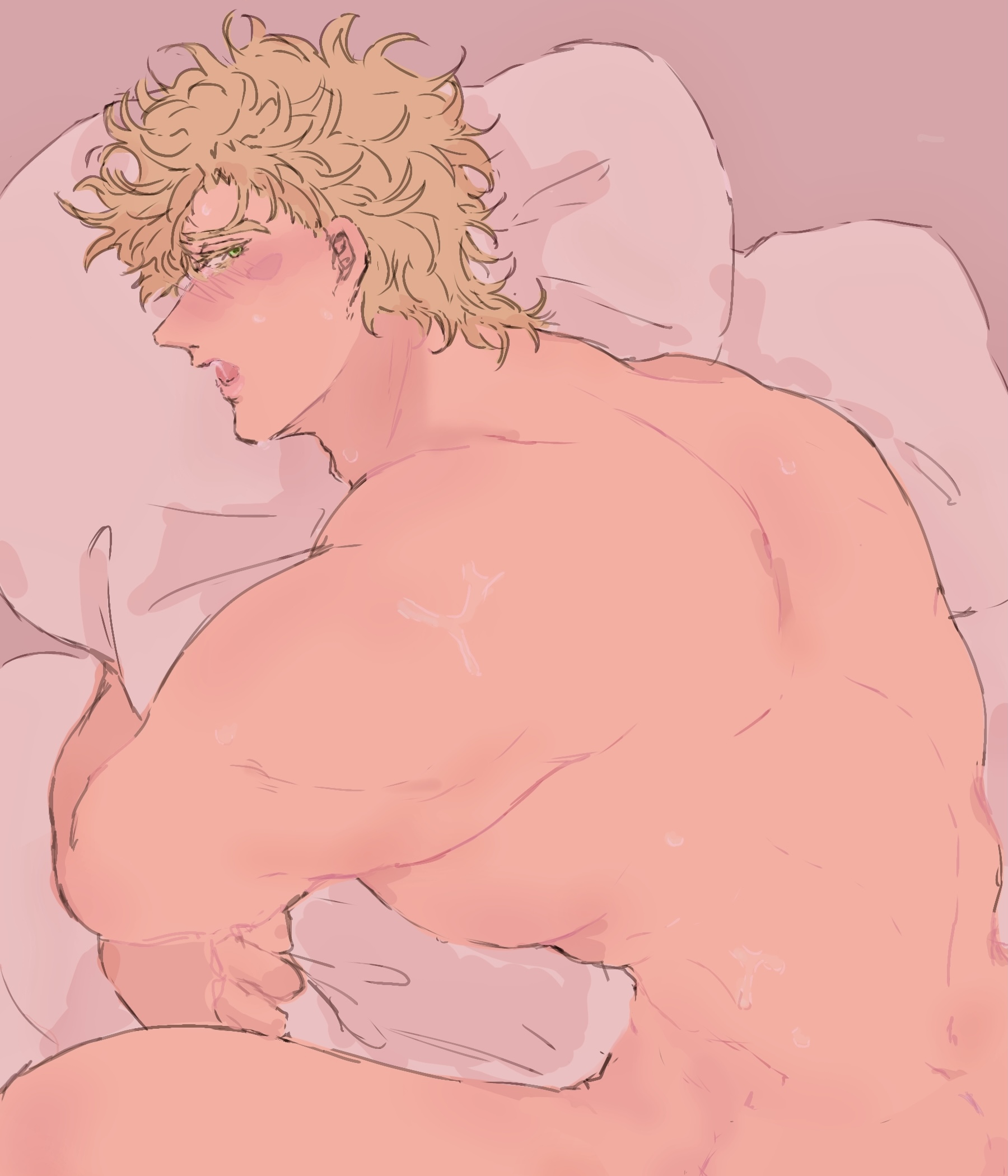 Rule 34 1boy After Sex Battle Tendency Blonde Hair Blush Caesar 3075