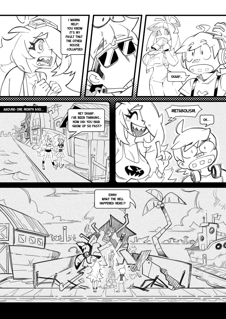 Rule 34 Anisa Skarpworld Dumfer Gerph Male Monochrome Skarp World Skarpne Skarp World