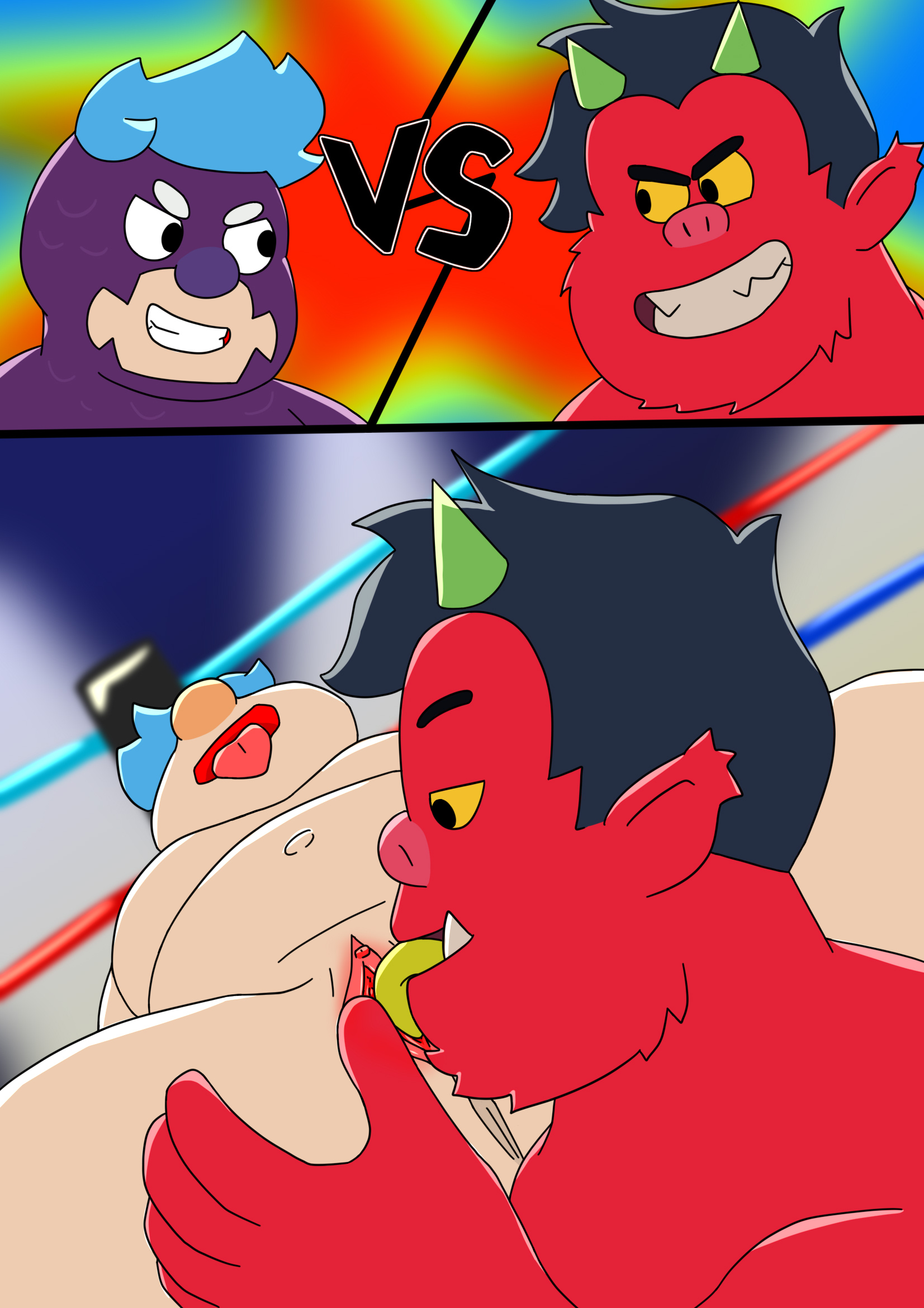 Rule 34 1cuntboy 2boys Asmodeus Asmodeus Dead End Paranormal Park 8052