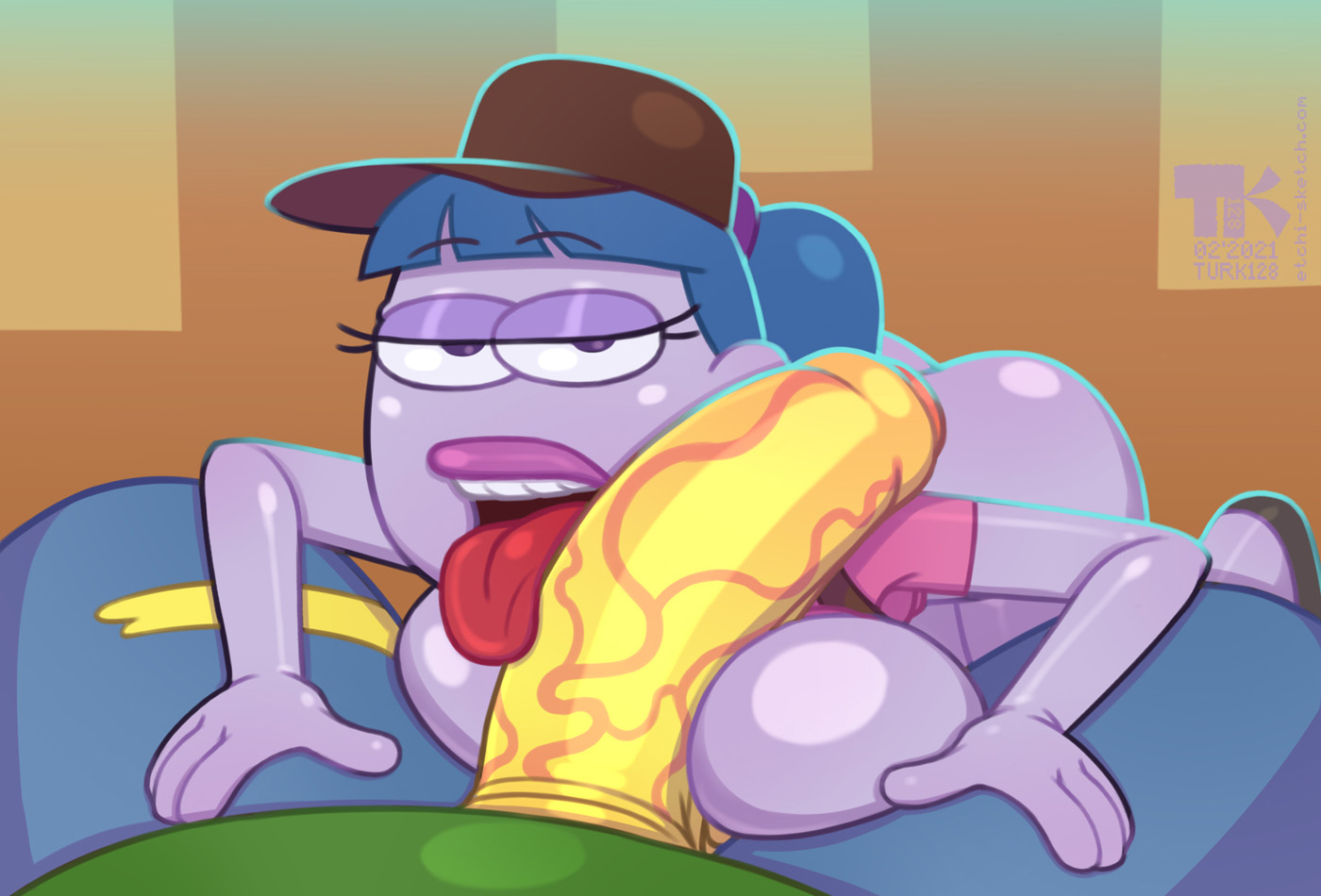 Rule 34 Bedroom Eyes Big City Greens Bill Green Breasts Gloria Sato