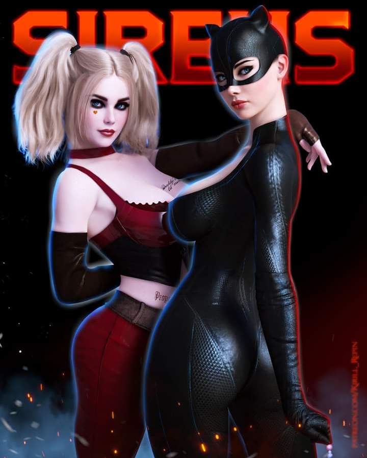 Rule 34 2girls 3d Ass Batman Series Big Ass Big Breasts Blonde Hair