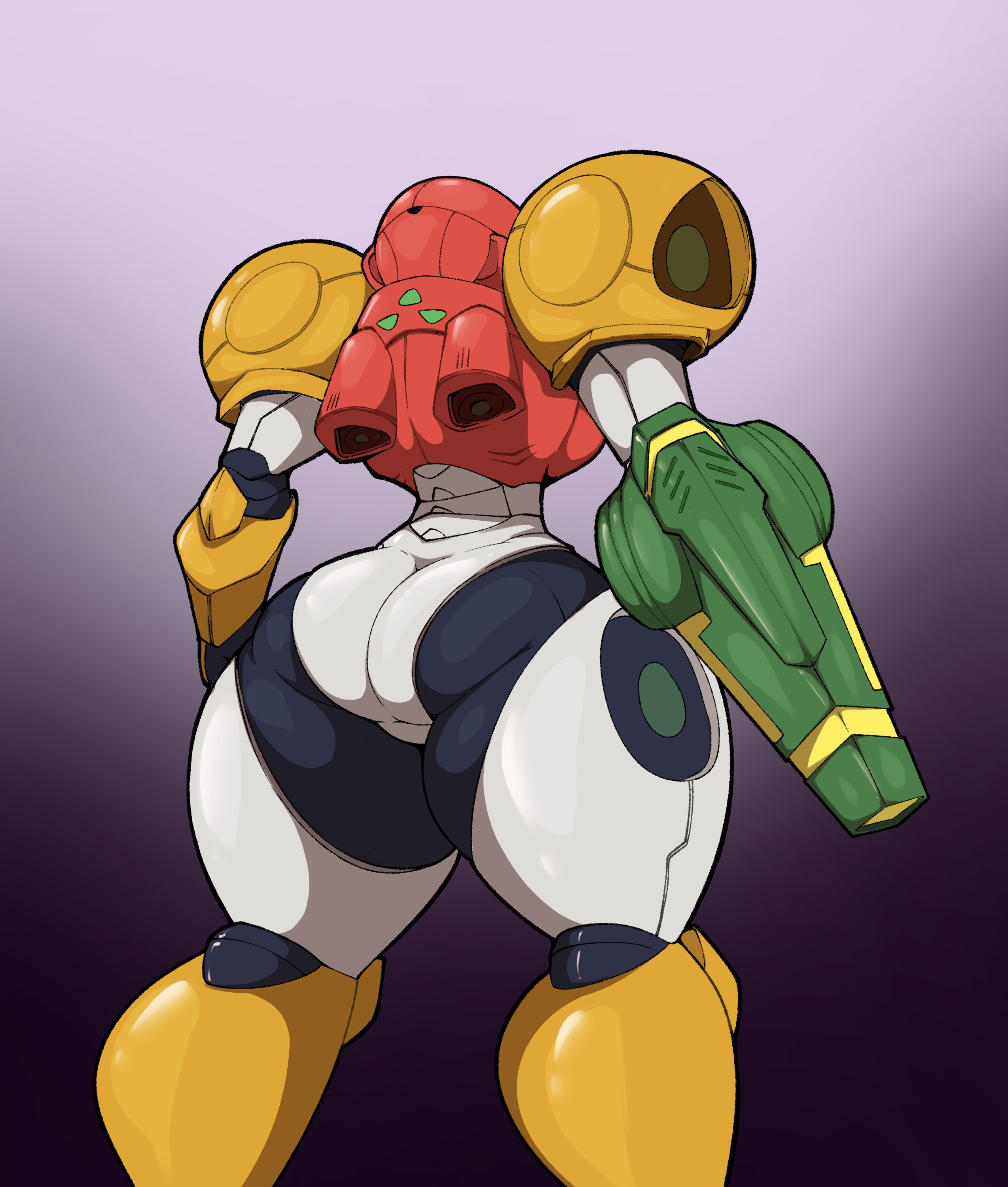 Rule 34 1girls 2d Armor Armored Samus Ass Big Ass Big Butt Blaster Fat Ass Female Female Only