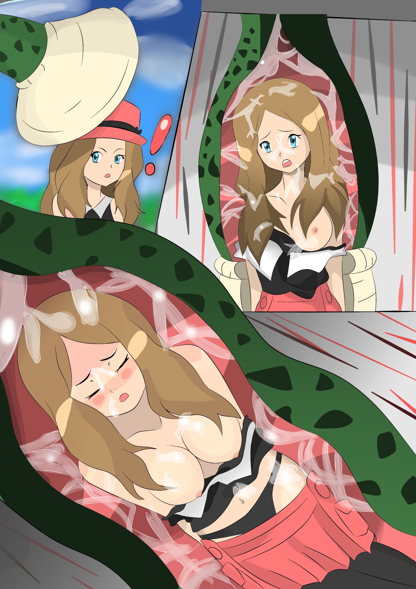 Rule 34 1girls Absorption Absorption Vore Bio Android Dragon Ball
