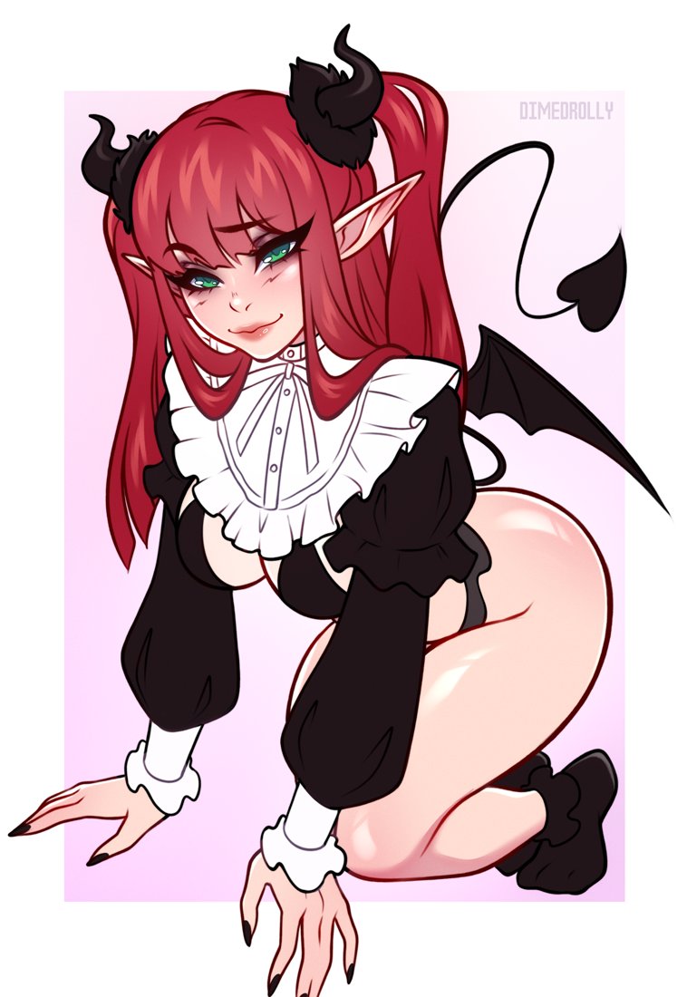 Rule 34 1girls Anklehighs Big Ass Black Socks Cosplay Dimedrolly 3896