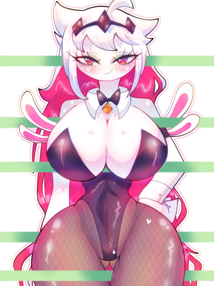 Rule 34 2023 Armbands Blush Bow Tie Bunny Ears Bunnysuit Cleavage 8998