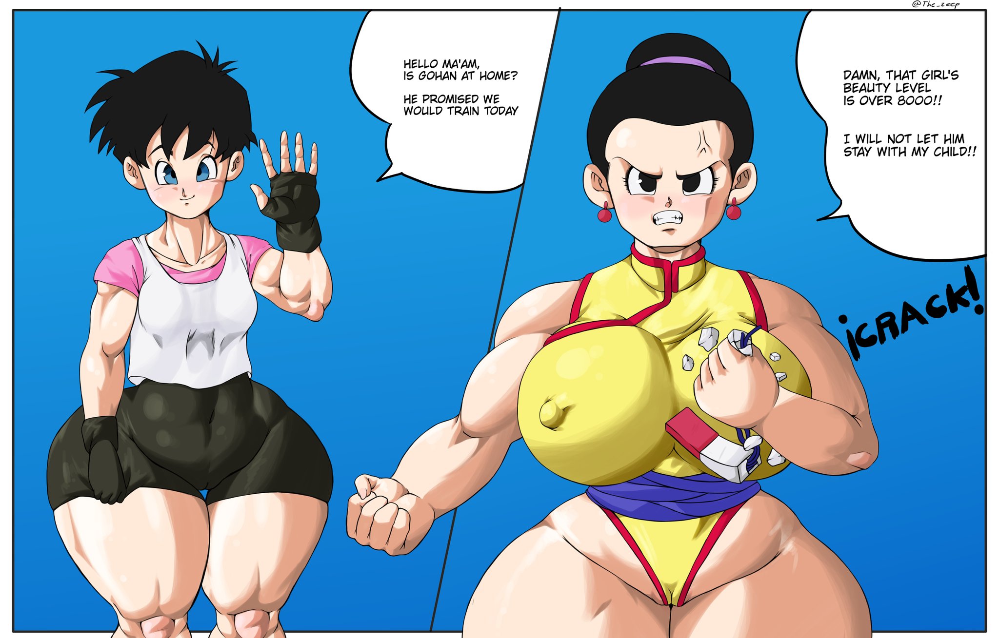Rule 34 2girls Big Breasts Black Hair Black Hair Female Breasts Busty Chichi Chinese Dress