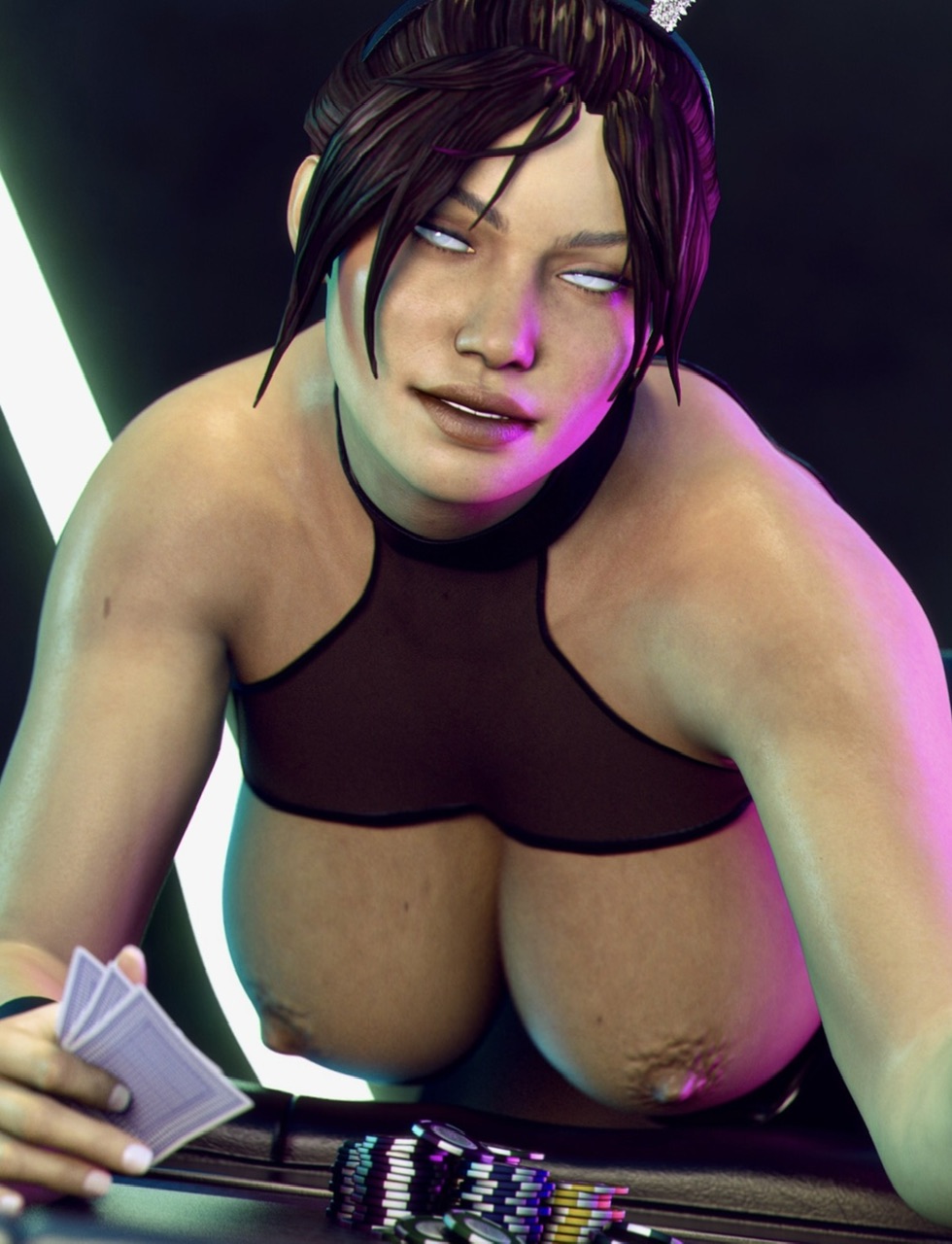 Rule 34 Apex Legends Bare Shoulders Big Breasts Black Hair Blank Eyes 7237
