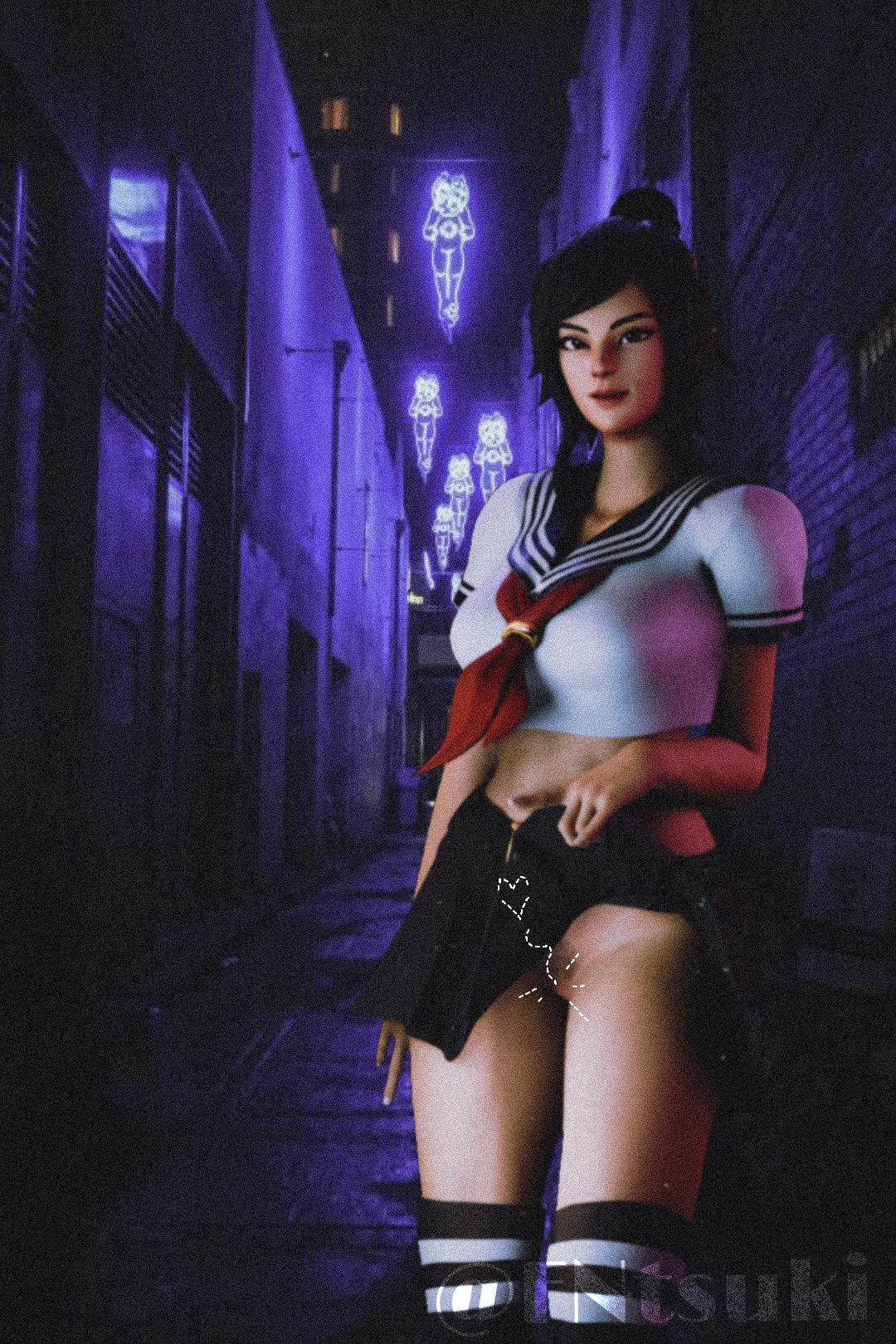 Rule 34 Female Fortnite Tagme Tsuki Fortnite Upskirt 7851594
