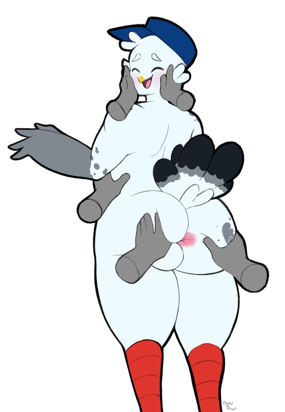 Rule 34 Big Ass Bubble Butt Digitalpelican Huge Ass Tagme Thick 0890
