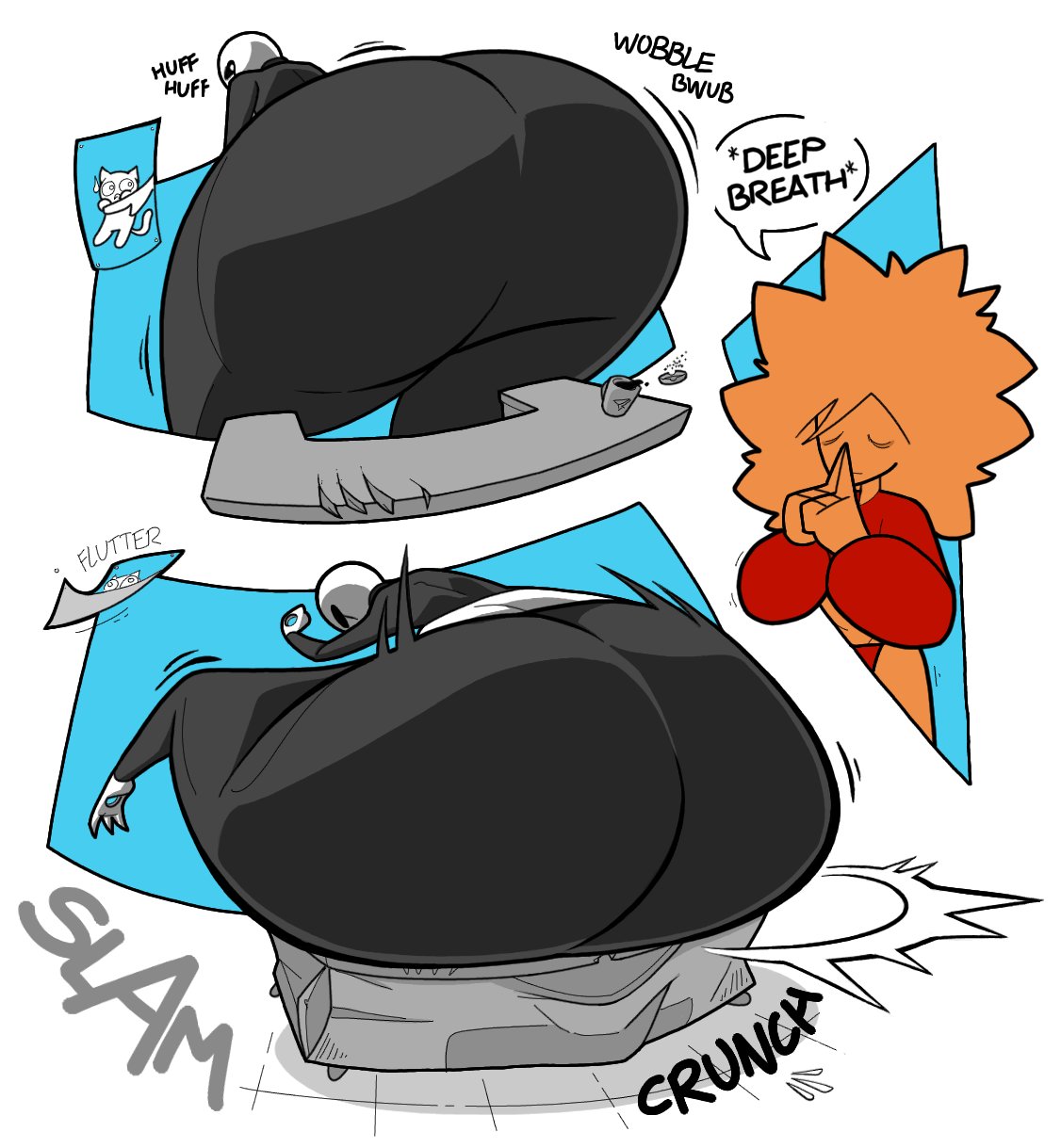 Rule 34 Big Ass Bubble Butt Gaster Huge Ass Reticide Tagme 7858599 9988