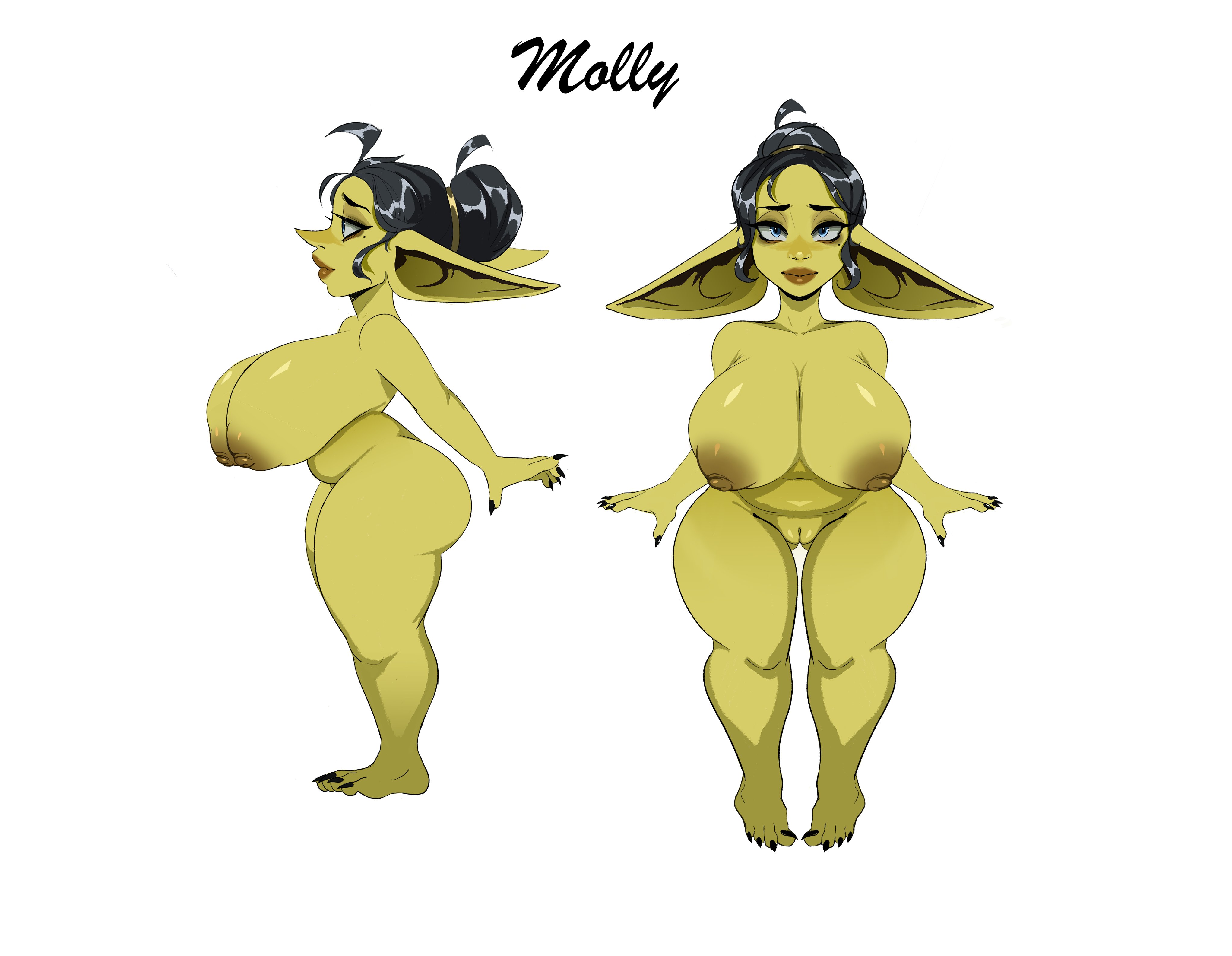 Rule 34 Beauty Mark Black Hair Bobbybuttbuck Buttbuck Character Sheet 5194