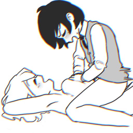 Rule 34 1boy 1girls Black Hair Freckles Functionally Nude Happy Happy 5367