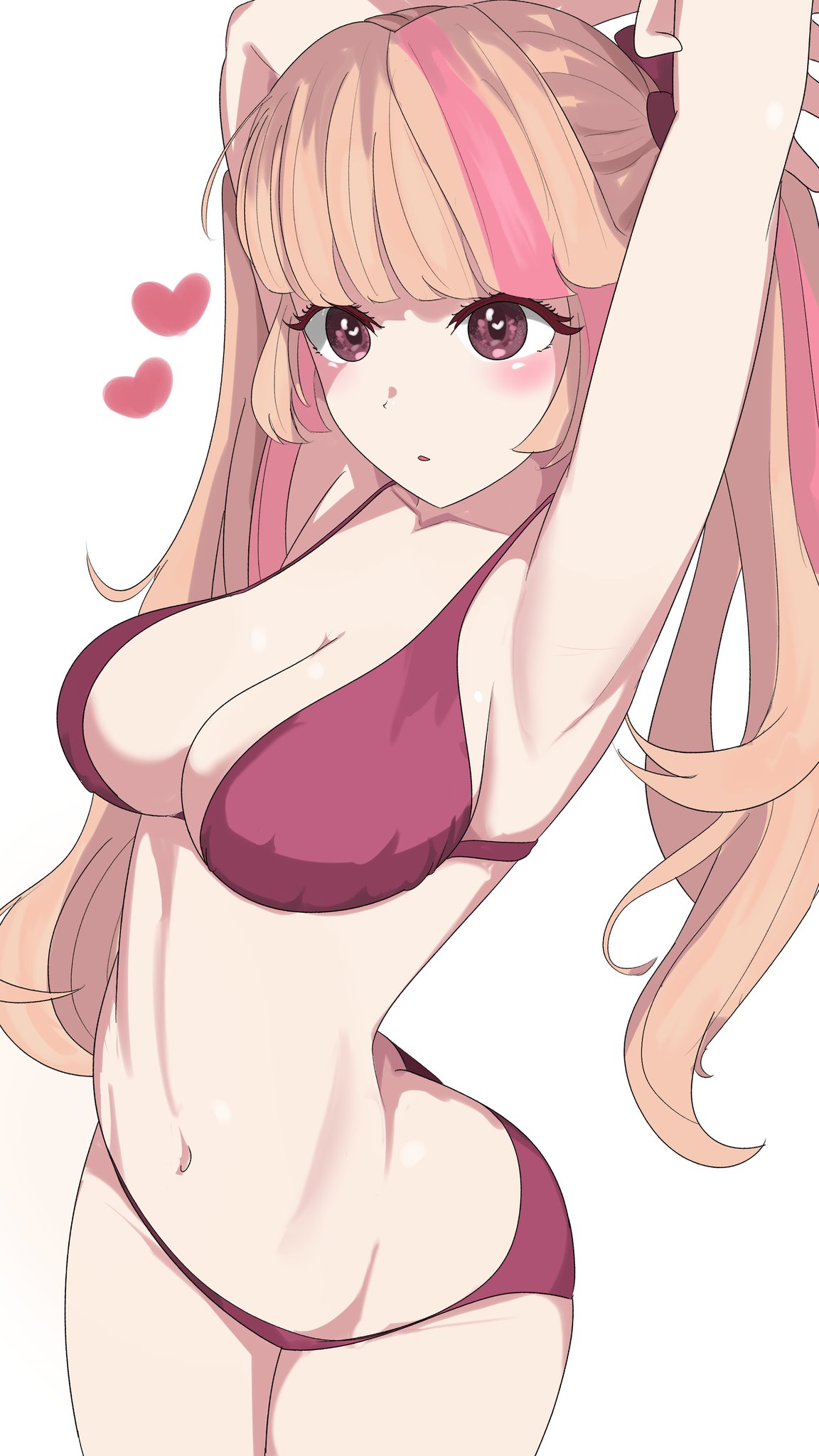 Rule 34 1girls 2d 2d Artwork Armpits Arms Behind Head Arms Up Ass 7611