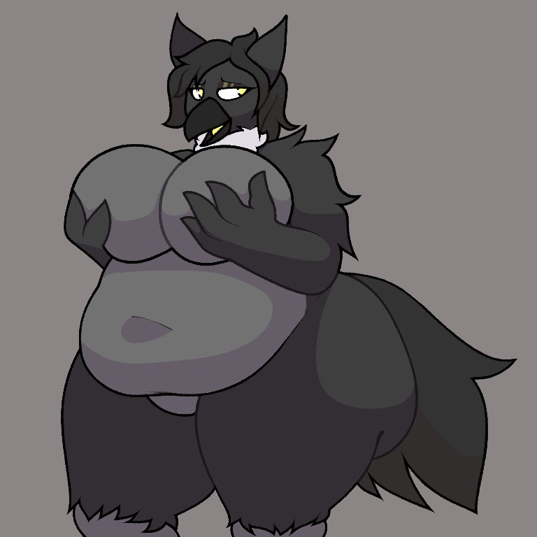 Rule 34 Anthro Big Breasts Breasts Chip At Night Chubby Fat Thick 8752