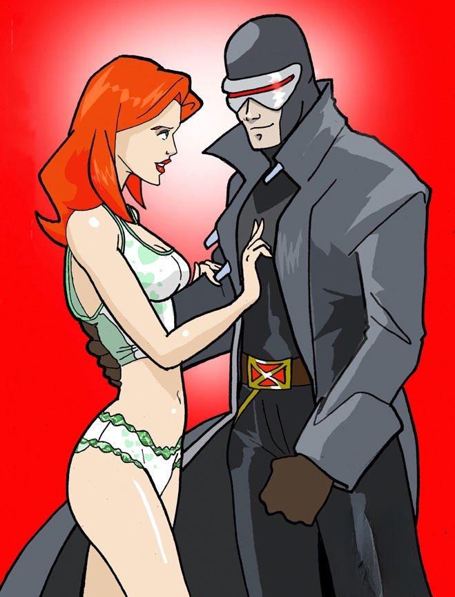 Rule 34 1boy 1girls Crop Top Cyclops X Men Female Inspector97 Jean 3500