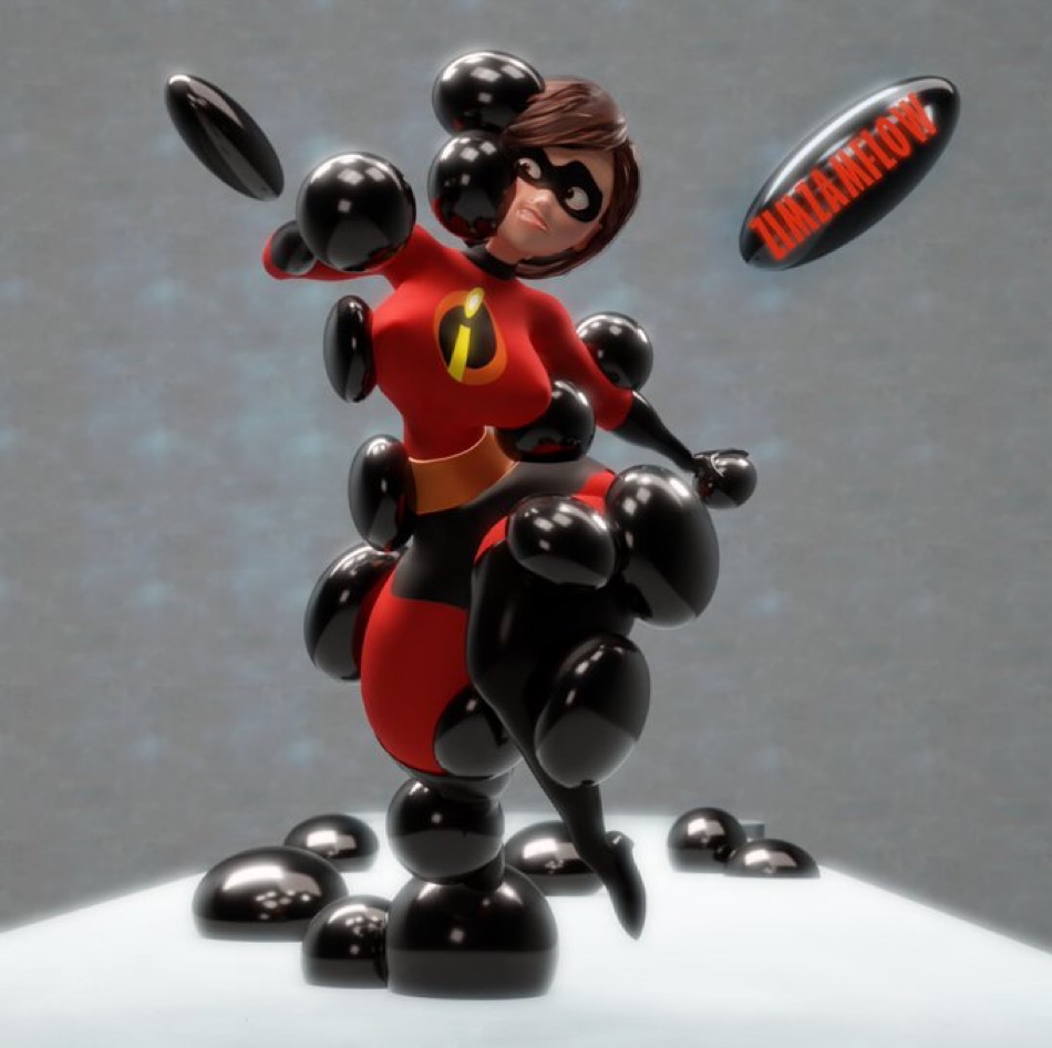 Rule 34 Big Ass Big Breasts Blob Bodysuit Elastigirl Gorodork Helen
