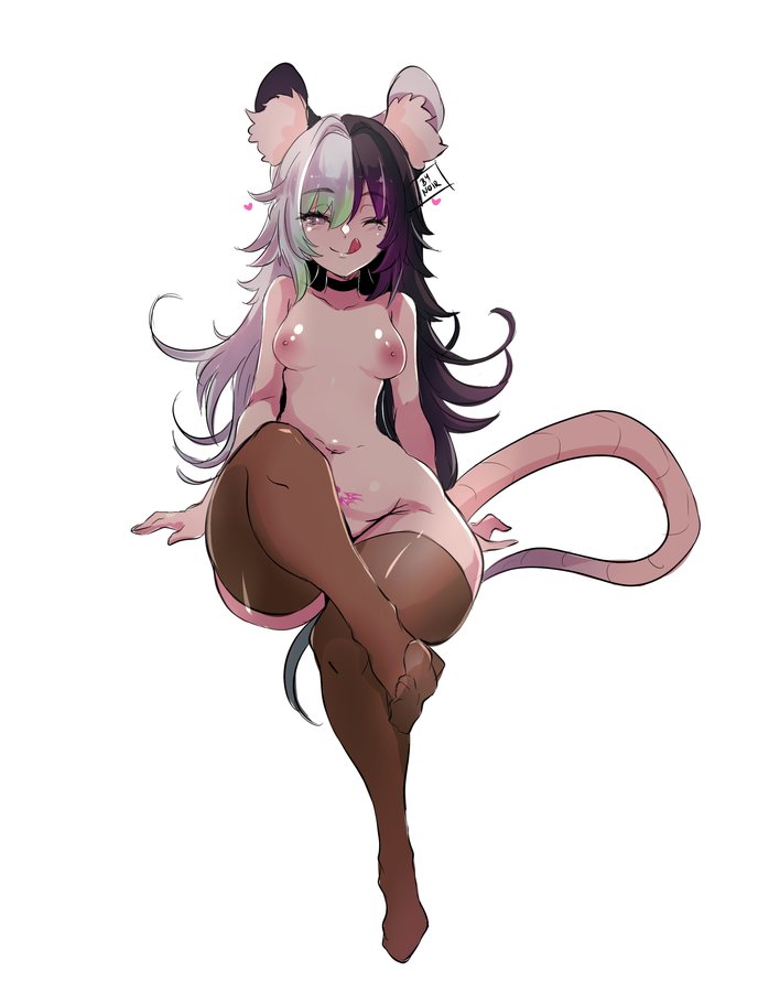 Rule 34 Black Hair Choker Female Indie Virtual Youtuber Latam Virtual 6162