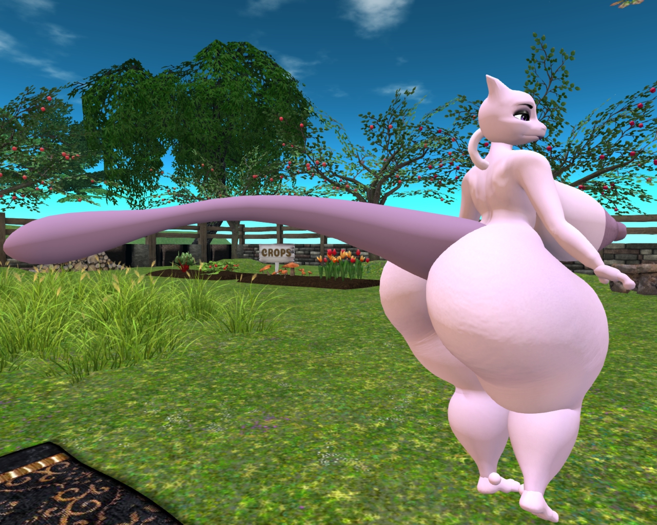 Rule 34 Big Ass Big Breasts Breasts Bubble Butt Female Female Mewtwo