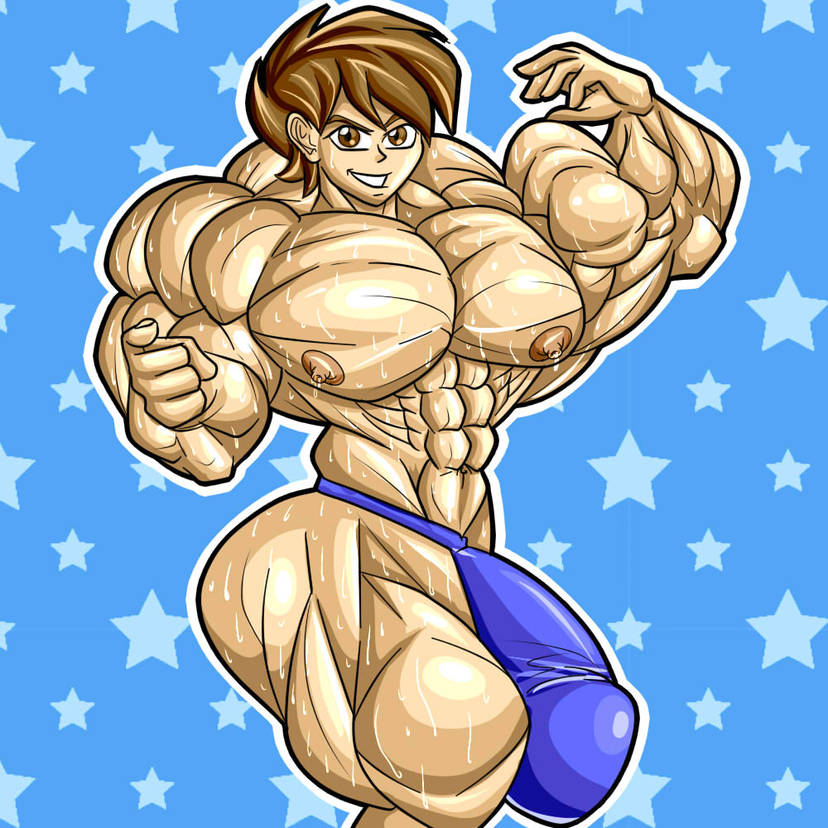 Rule 34 Abs Biceps Big Penis Bulge Bulge Through Clothing Flexing 5342
