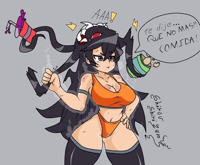 Rule 34 T Black Hair Breasts Filia Skullgirls Pout Skullgirls 0023