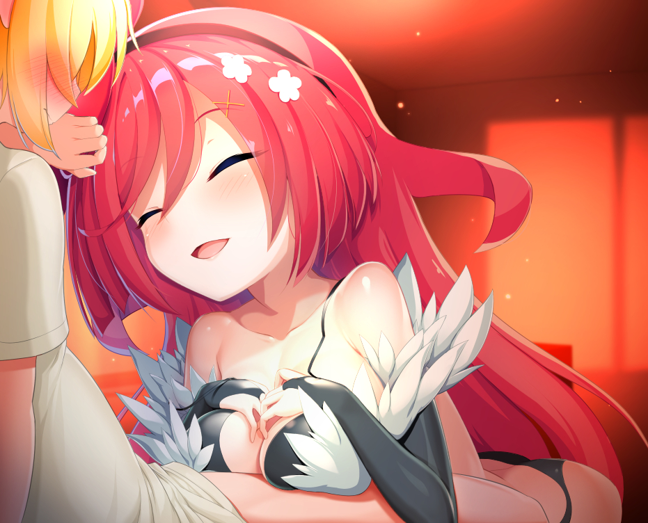 Rule 34 1girls Closed Eyes Duel Monster Female Paizuri Pink Hair Sex
