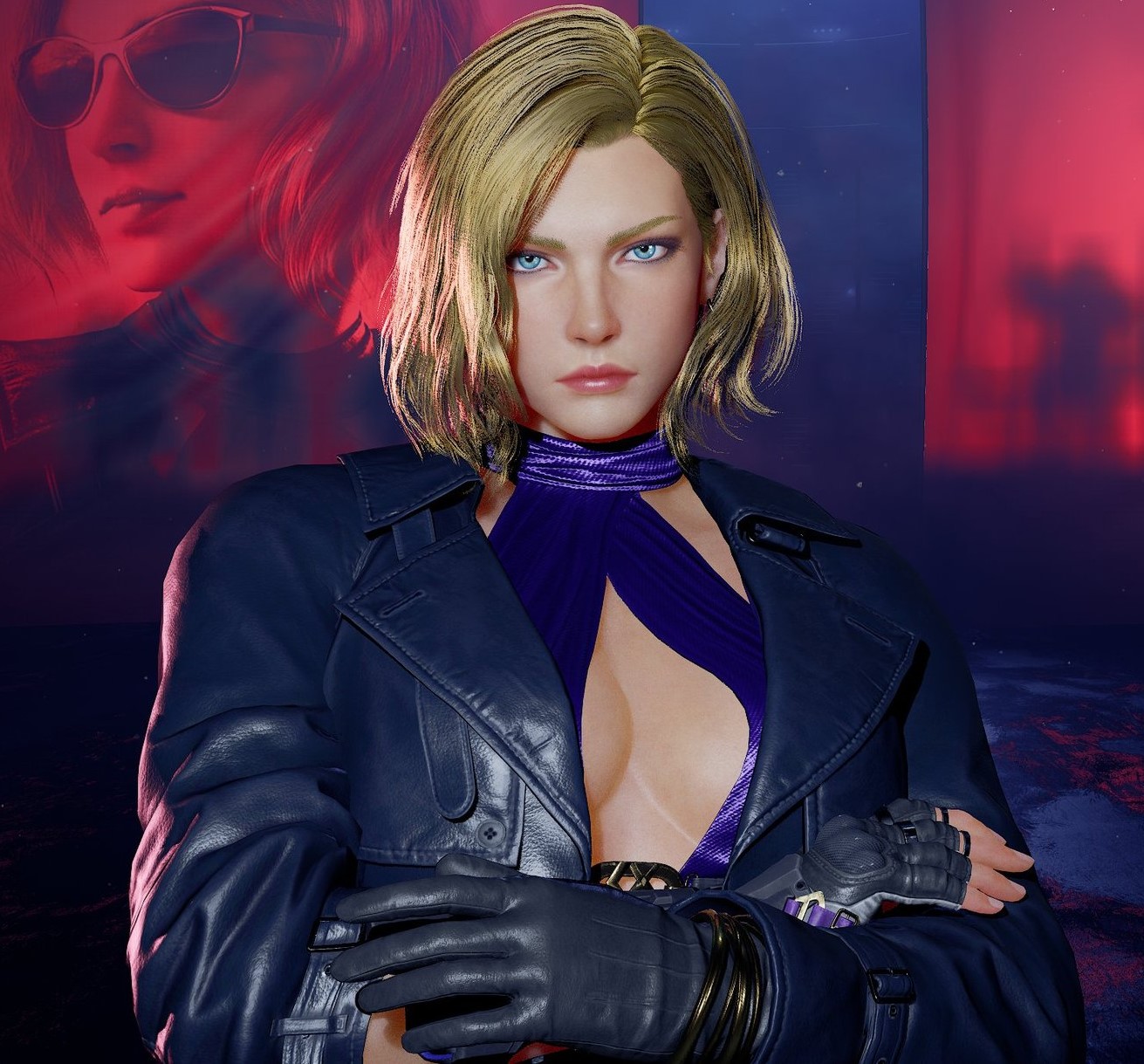 Rule 34 1girls 3d Big Breasts Blonde Hair Blue Eyes Boob Window