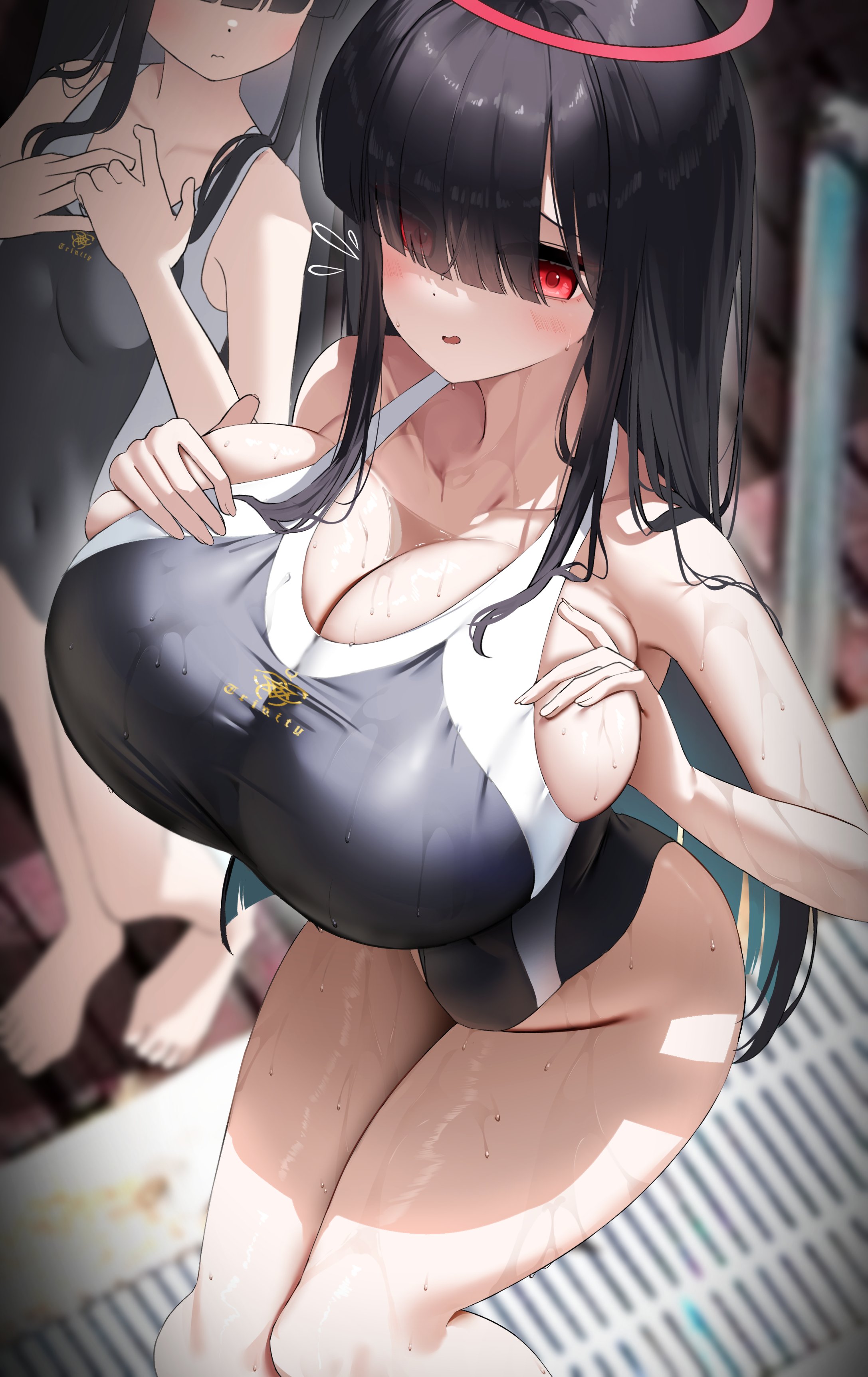 Rule 34 2girls Ass Visible Through Thighs Barefoot Blue Archive Blush 0475