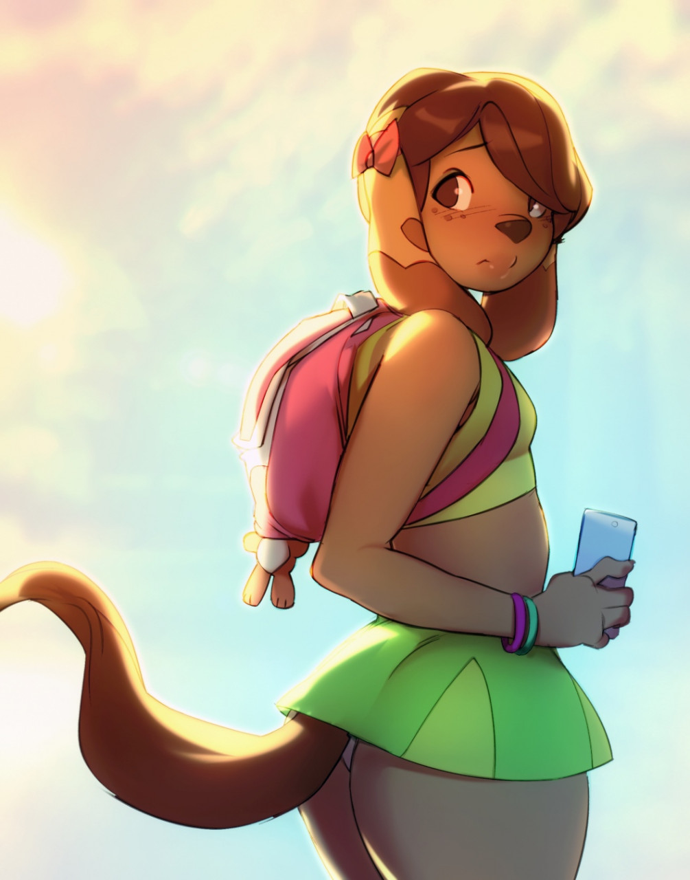 Rule 34 1anthro 1furry Anthro Anthro Male Ass Blush Brown Fur Butt