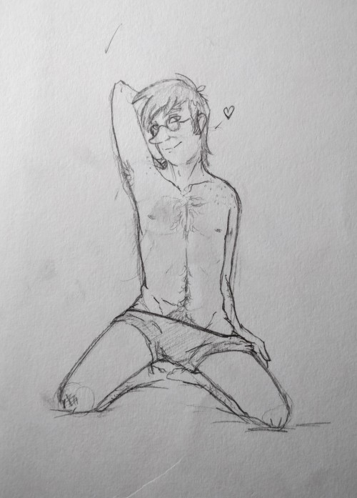Rule 34 Armpits Disney Fiddleford Mcgucket Glasses Gravity Falls Happy Trail Looking At Viewer