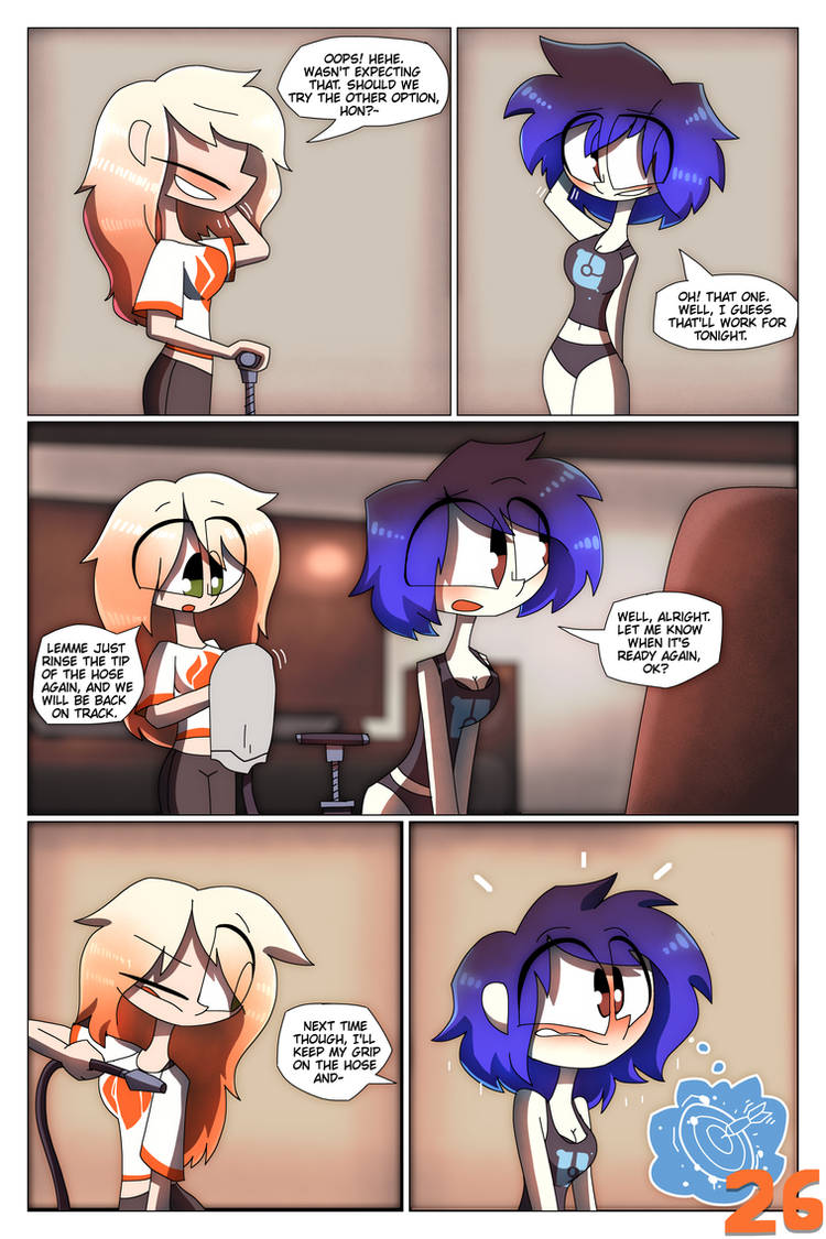 Rule 34 Air Pump Air Pump In Butt Anal Insertion Blue Hair Cadester2