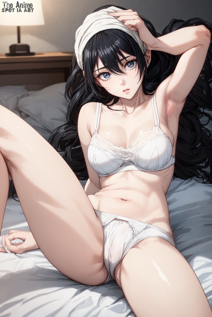 Rule 34 Ai Generated Amanai Riko Blue Eyes Blush Embarrassed Headband