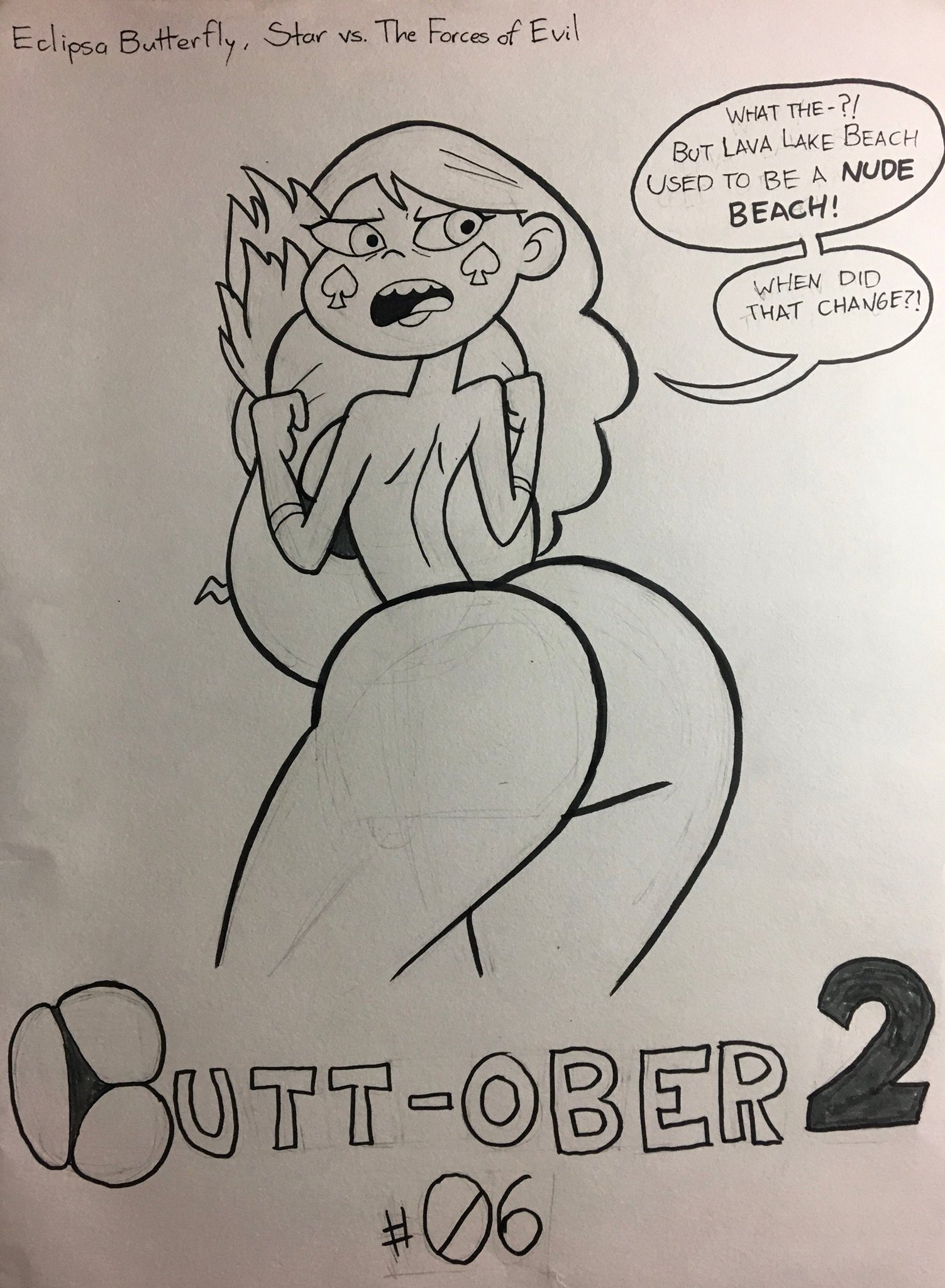 Rule 34 Ass Breasts Darkmoontoons Eclipsa Butterfly Embarrassed More
