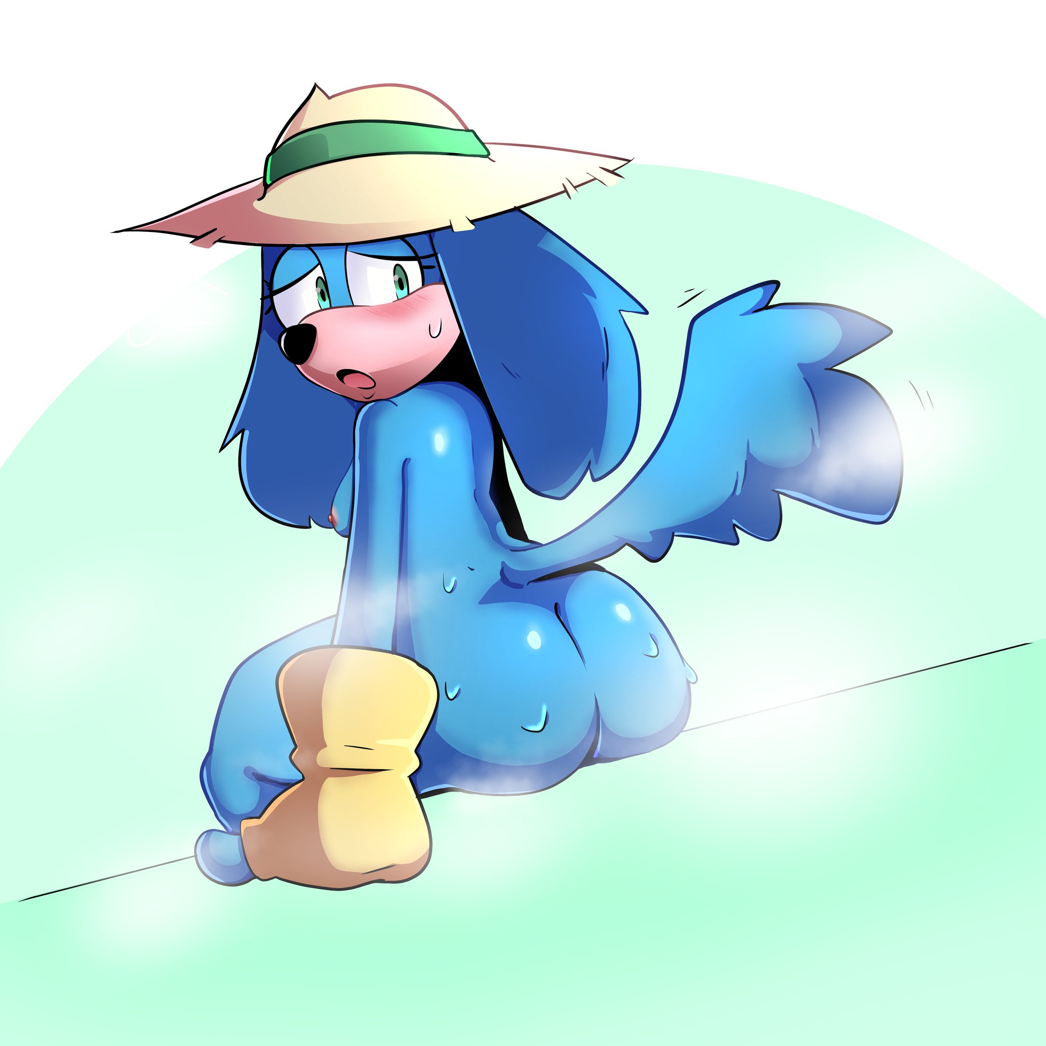 Rule 34 Ass Breasts Gala The Hound Idw Comics Idw Publishing Nosafezetto Nude Sonic Series