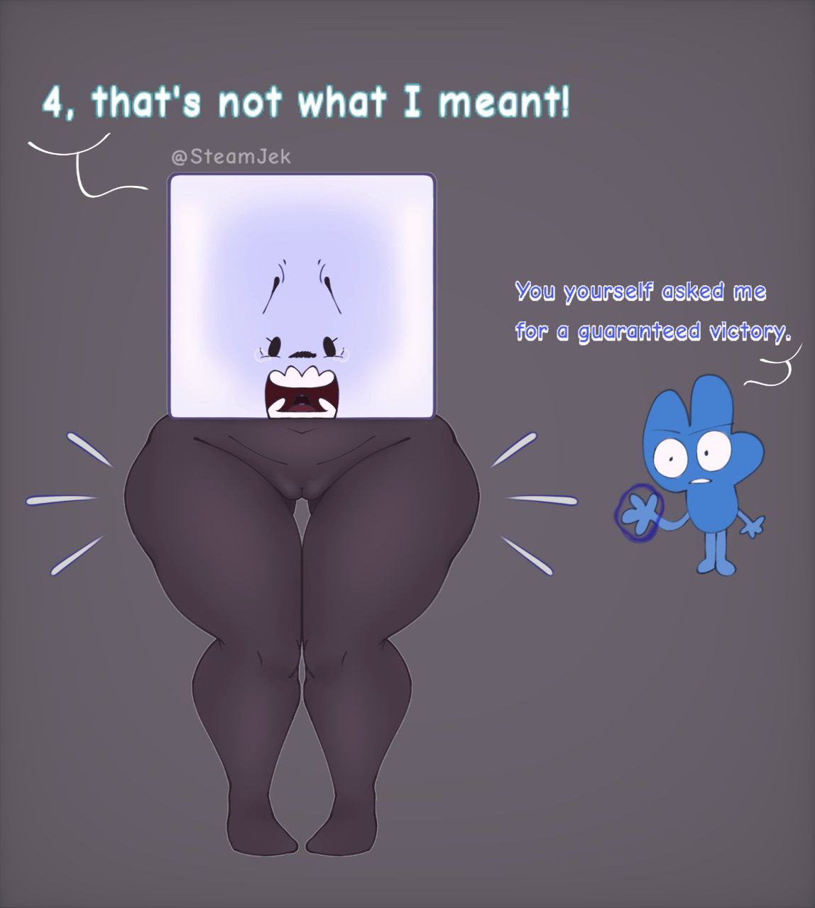 Rule 34 Battle For Bfb Battle For Bfdi Battle For Dream Island Bfb Bfdi Big Legs Big Thighs