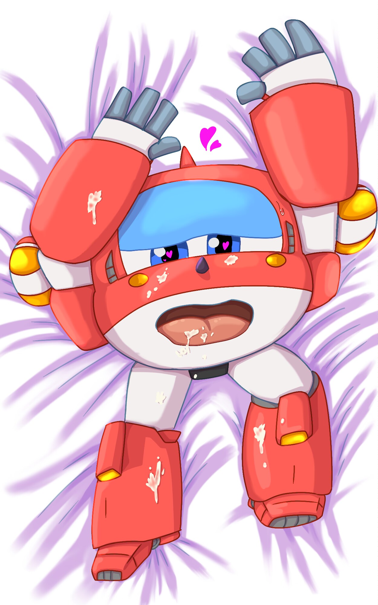 Rule 34 Airplane Anthro Blue Eyes Cum Dakimakura Dakimakura Medium Jett Super Wings Robot