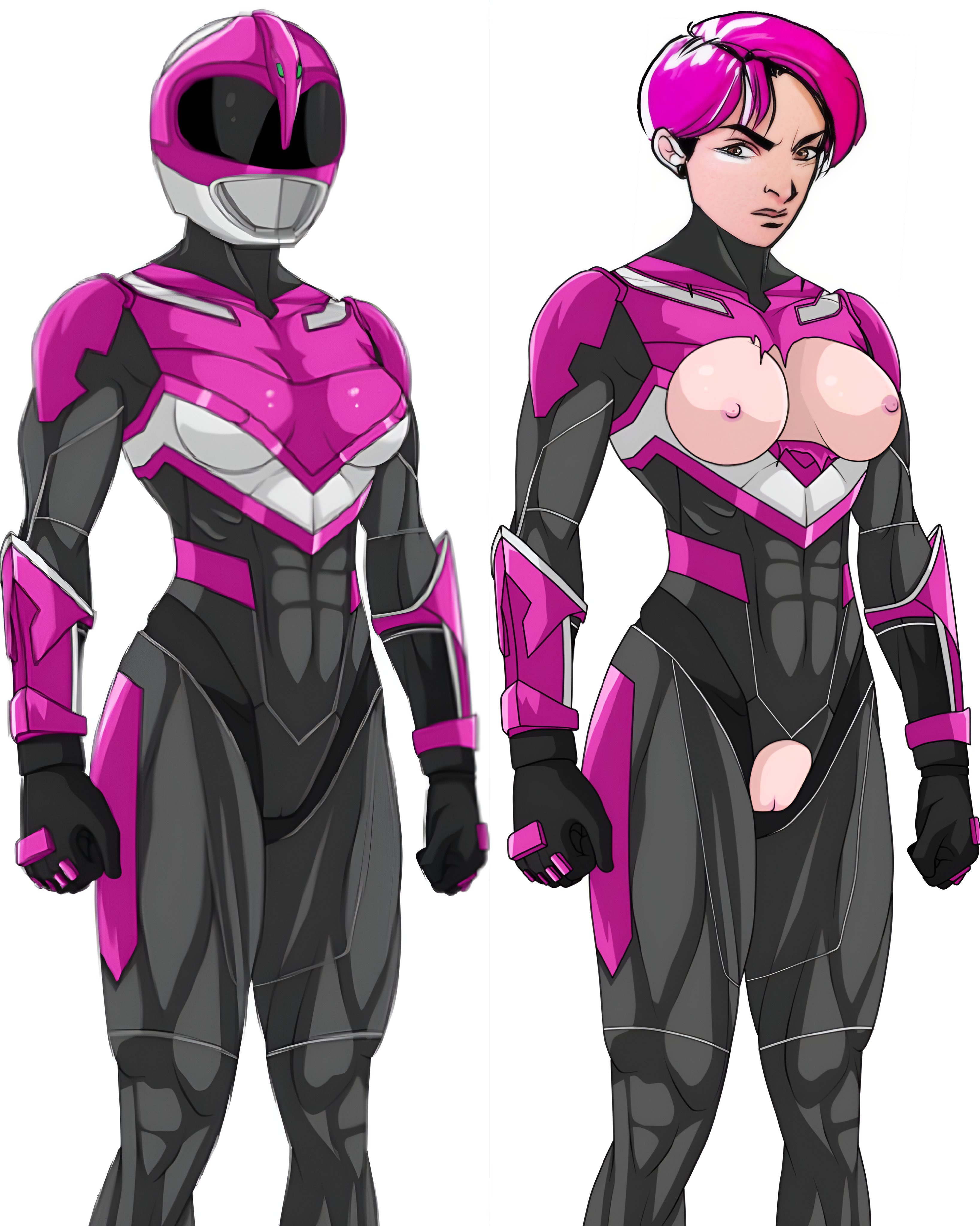 Rule 34 Ai Generated Fanart Hasbro Kimberly Hart Mighty Morphin Power