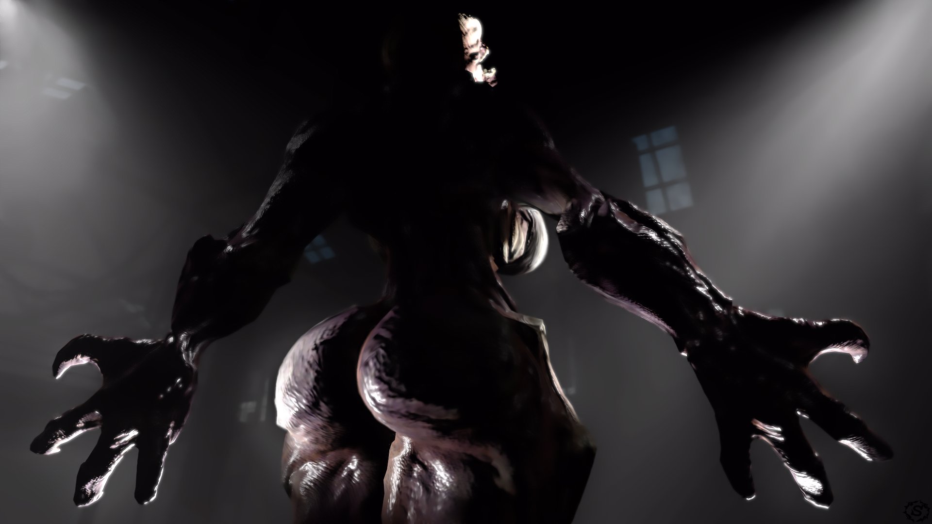 Rule 34 3d Big Ass Breasts Claws Demon Girl Doom Hell Knight Doom Light Skinned Female Light