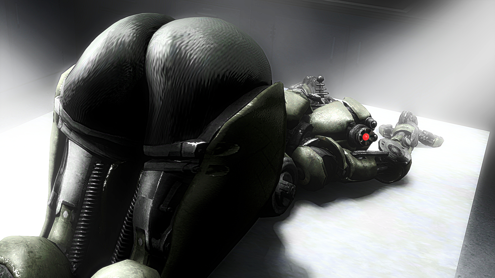 Rule 34 Assaultron Big Ass Fallout Female Only Huge Ass Robot Girl 7834
