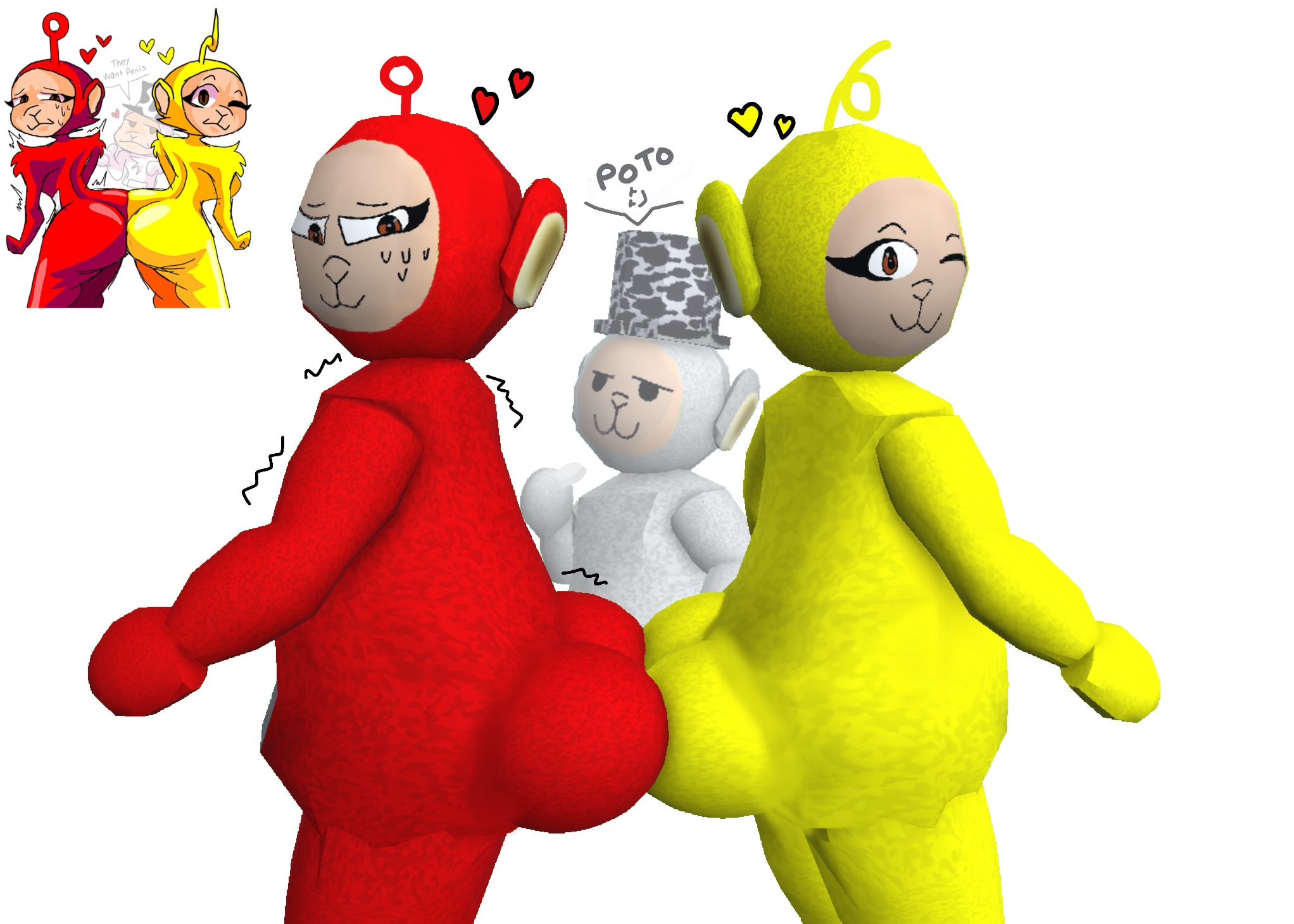Rule 34 Laalaa Teletubbies Po Teletubbies Slendytubbies Slendytubbies 3 Teletubbies 10316630