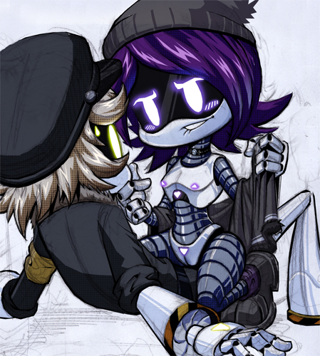 Rule 34 Anonymous Artist Blush Choker Disassembly Drone Female Imminent Sex Led Light Male