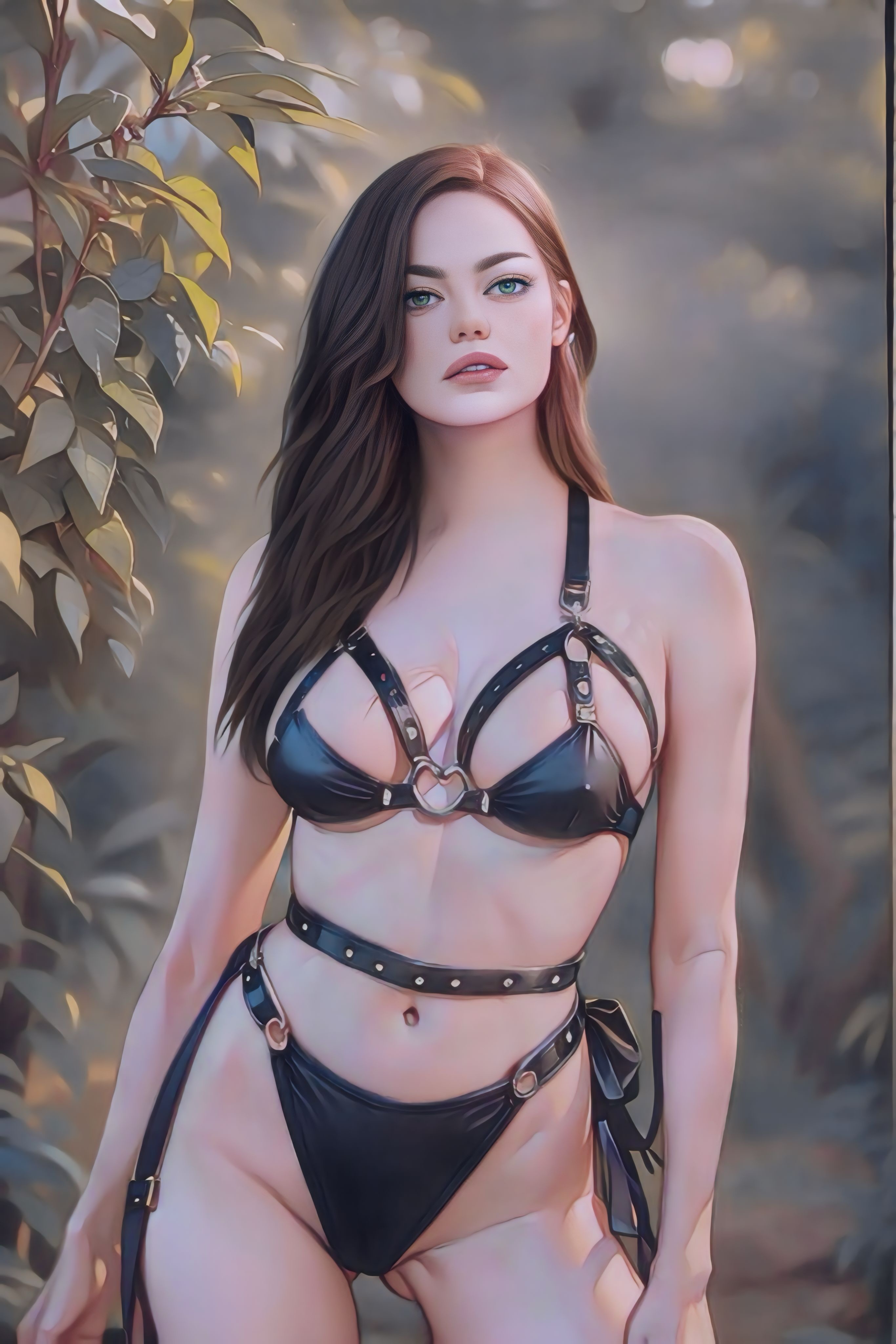 Rule 34 Ai Generated Ai Reworked Celebcartoonizer Celebrity Emma Stone 10474325