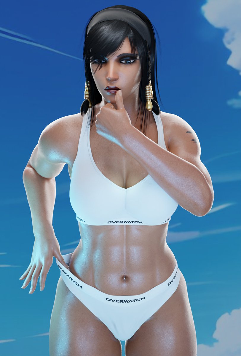 Rule 34 1girls 3d Abs Black Hair Bra Brown Skin Close Up Dark Skinned Female Dark Skin