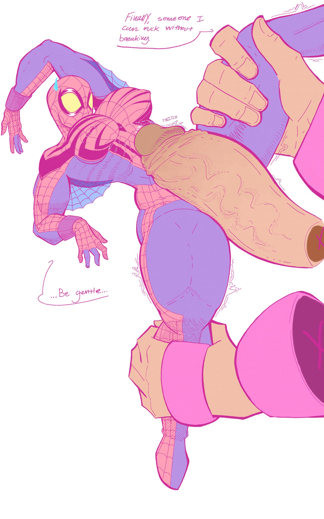 Rule 34 Albino Racc Grabbing Legs Huge Cock Imminent Sex Juggernaut