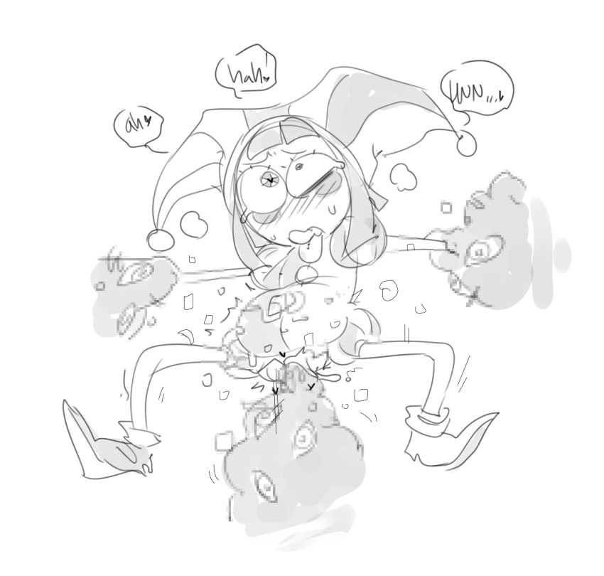 Rule 34 2023 Ahe Gao Ahegao Big Belly Black And White Blush Censored