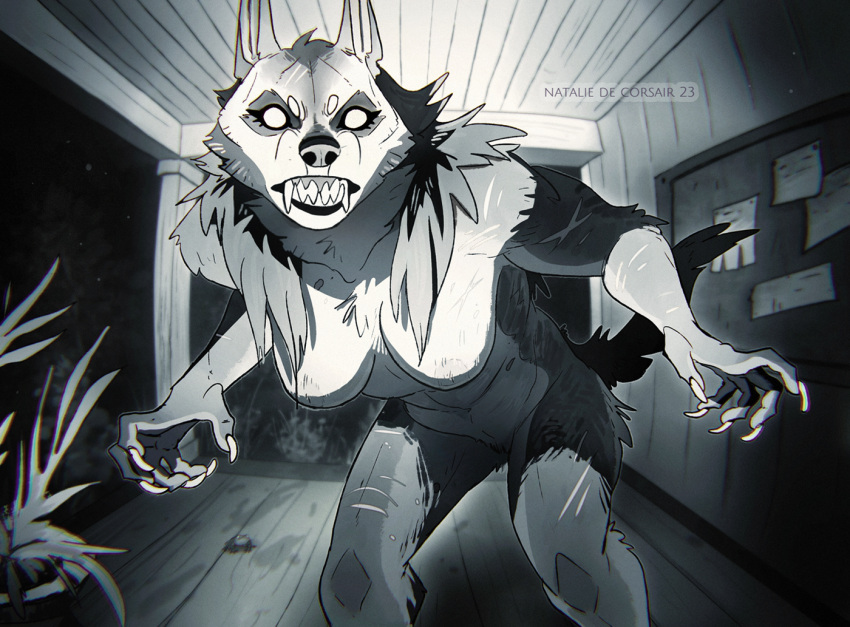 Rule 34 2023 Amphibian Anthro Artist Name Black And White Breasts