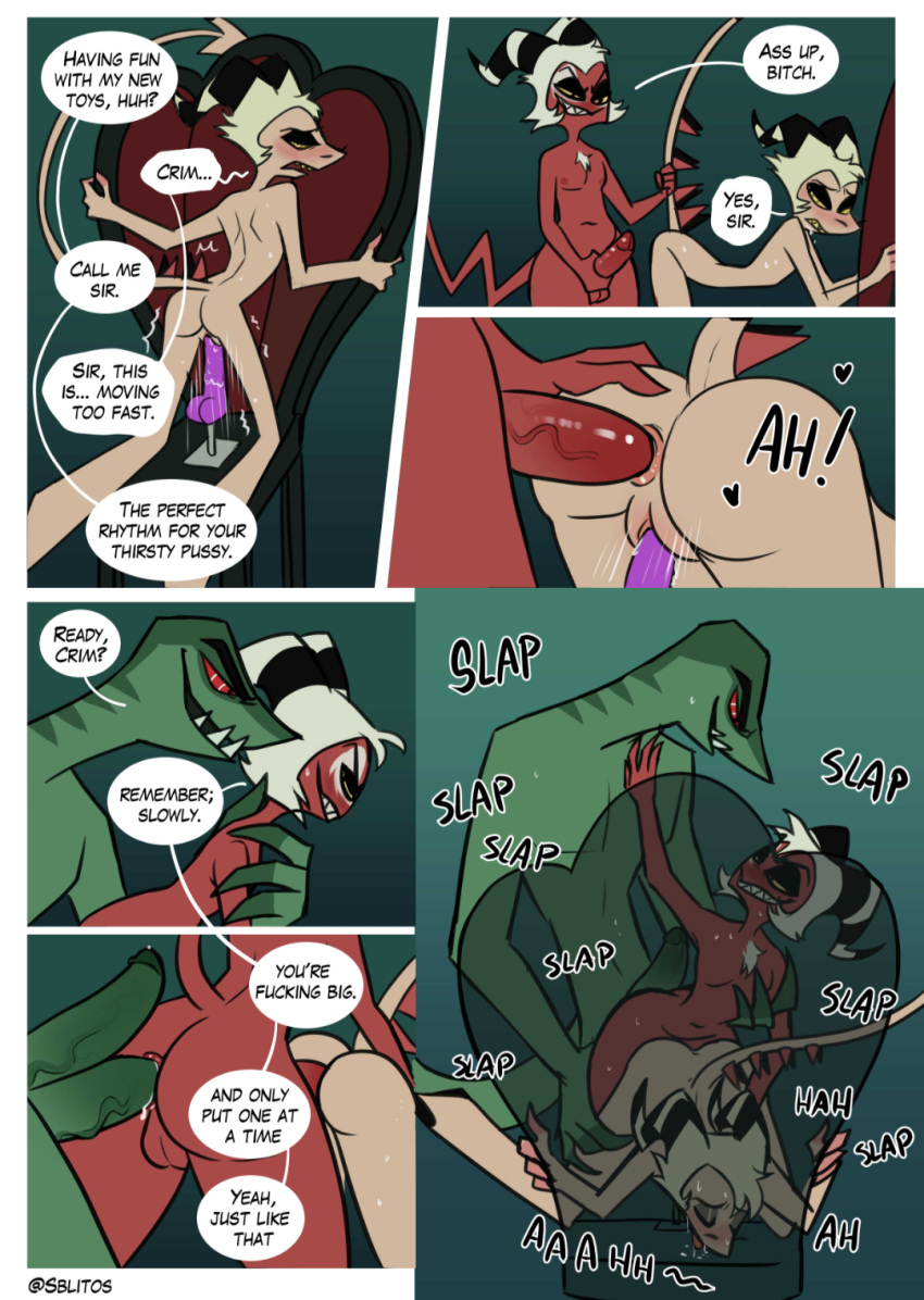 Rule 34 Alessio Helluva Boss Comic Crimson Helluva Boss Dialogue